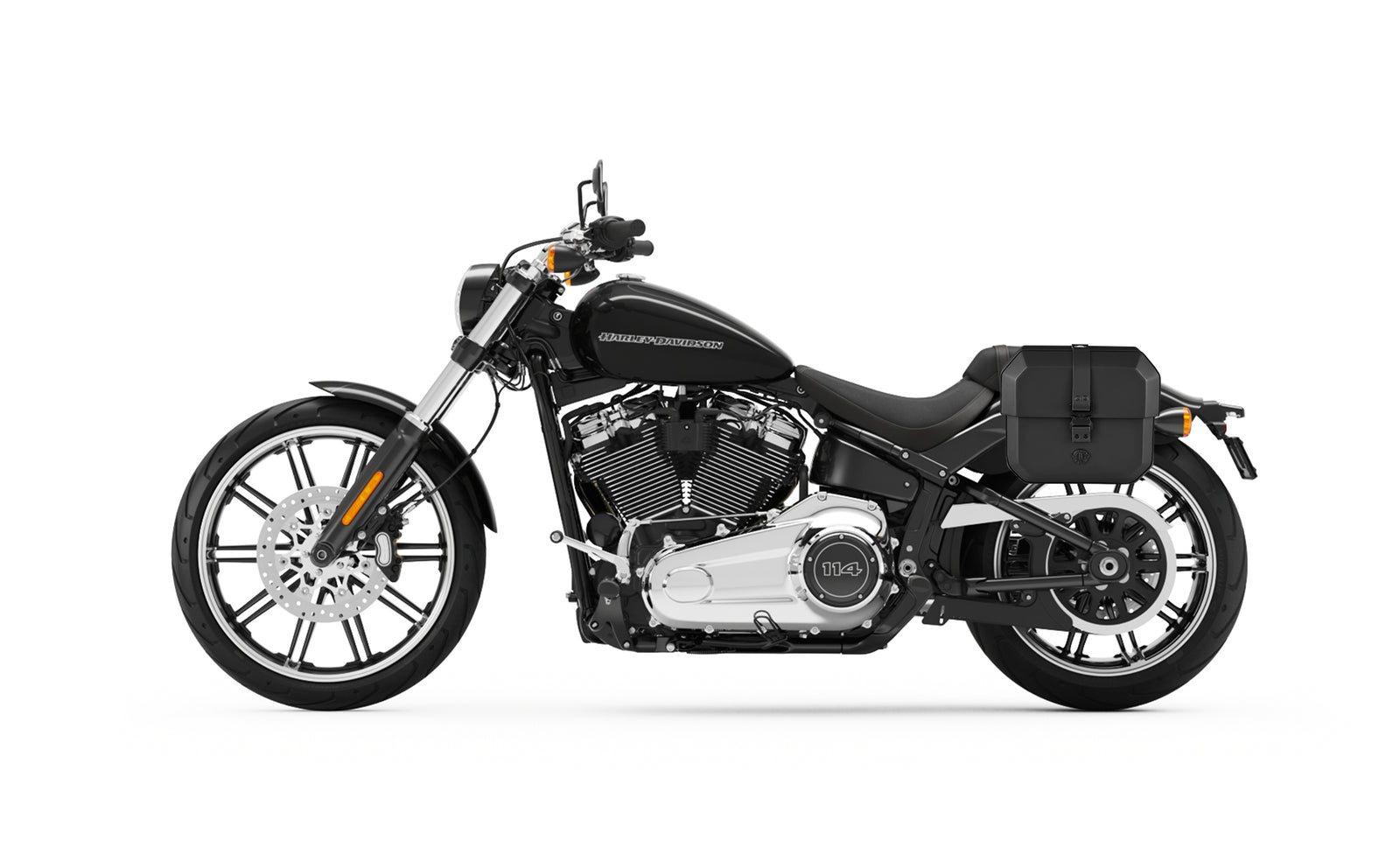 Harley Davidson Softail Breakout and S FXBR/S Saddlebags - Viking Bags