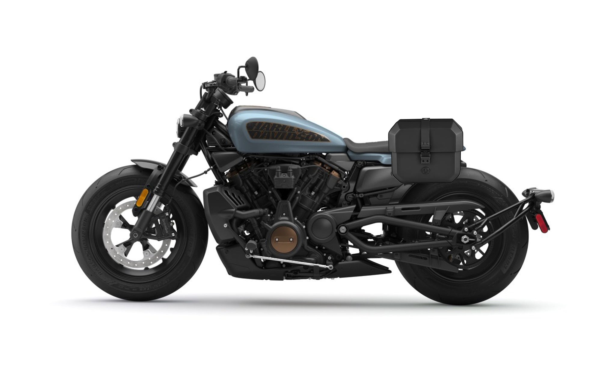 Viking Outlaw 10L Small Quick Mount Harley Sportster S (RH1250S) Hard ...