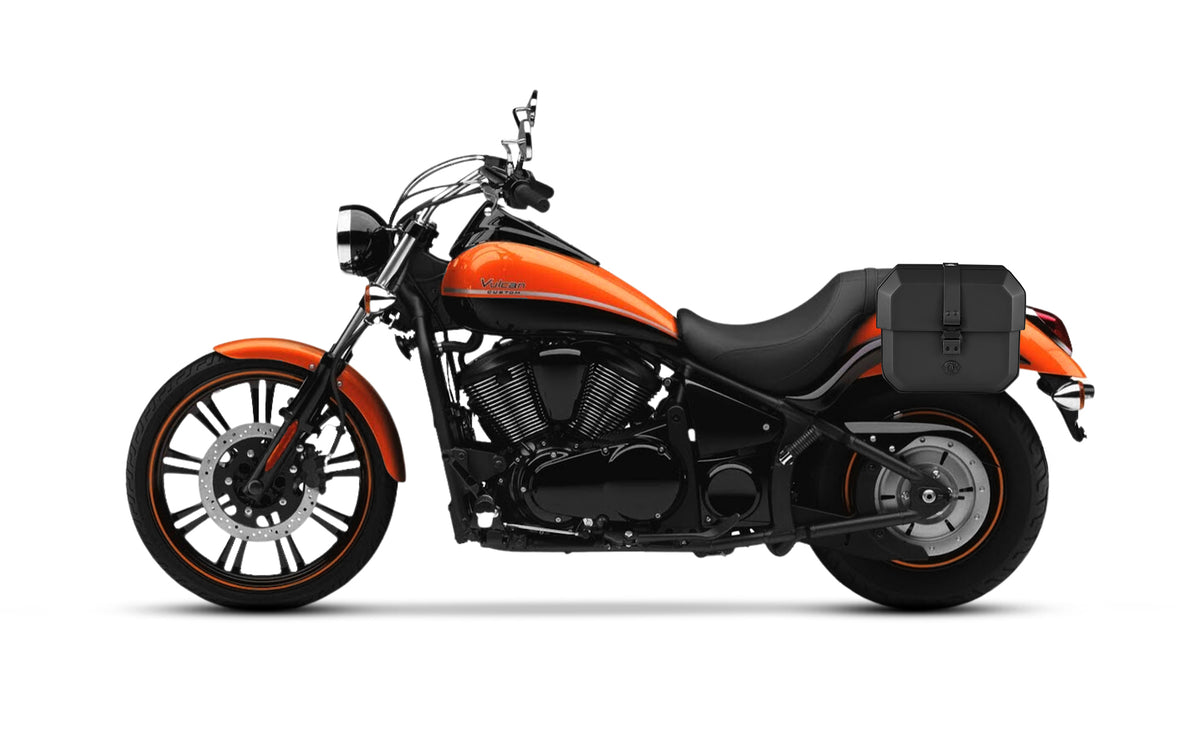 Kawasaki Vulcan 900 Custom Motorcycle Saddlebags - Viking Bags