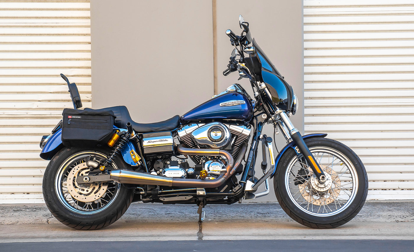 Viking 18L Patriot Large Harley Dyna Super Glide Custom FXDC/I Throw ...