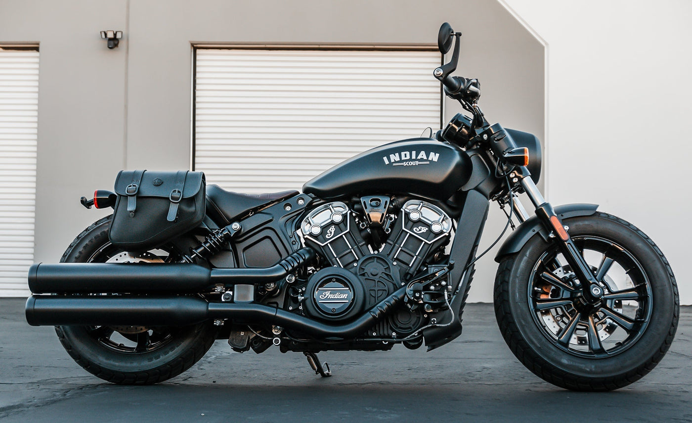 Indian Scout Rogue Saddlebags. Indian Rogue Saddlebags - VikingBags