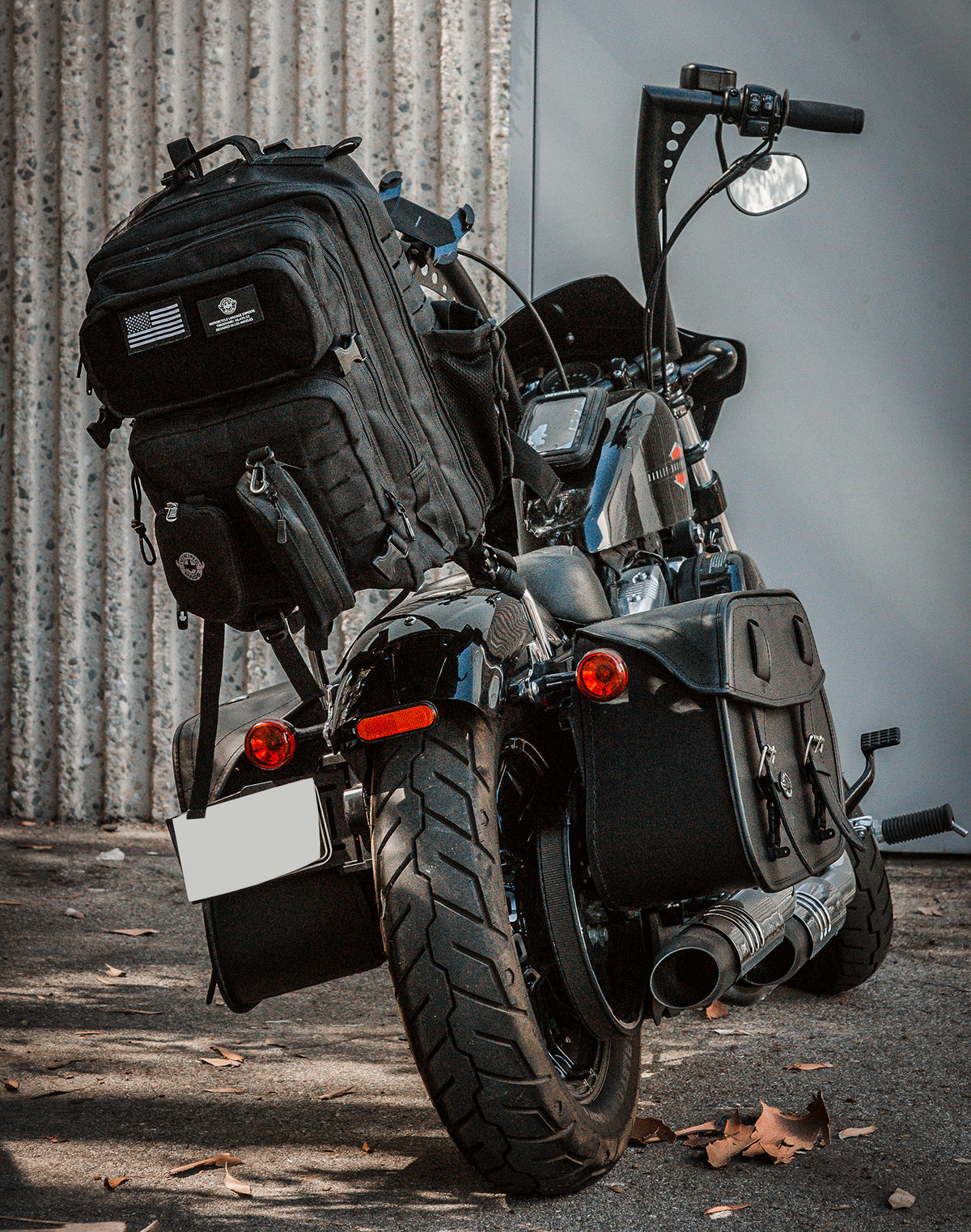 Viking Tactical Extra Large Suzuki Motorcycle Backpack