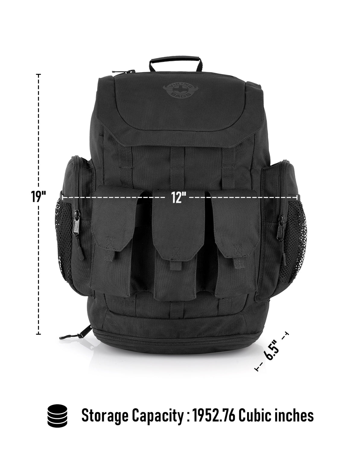Viking Trident Large Motorcycle Backpack