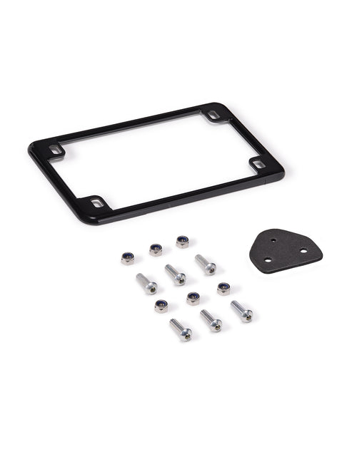 Harley Softail Fat Boy Turn Signal Relocation Kit Black - Viking Bags