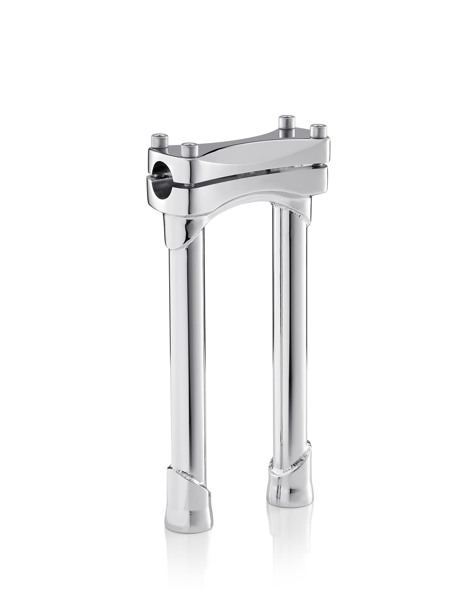 Viking Warlock Chrome 10-inch Dyna Super Glide FXD/I Motorcycle Risers