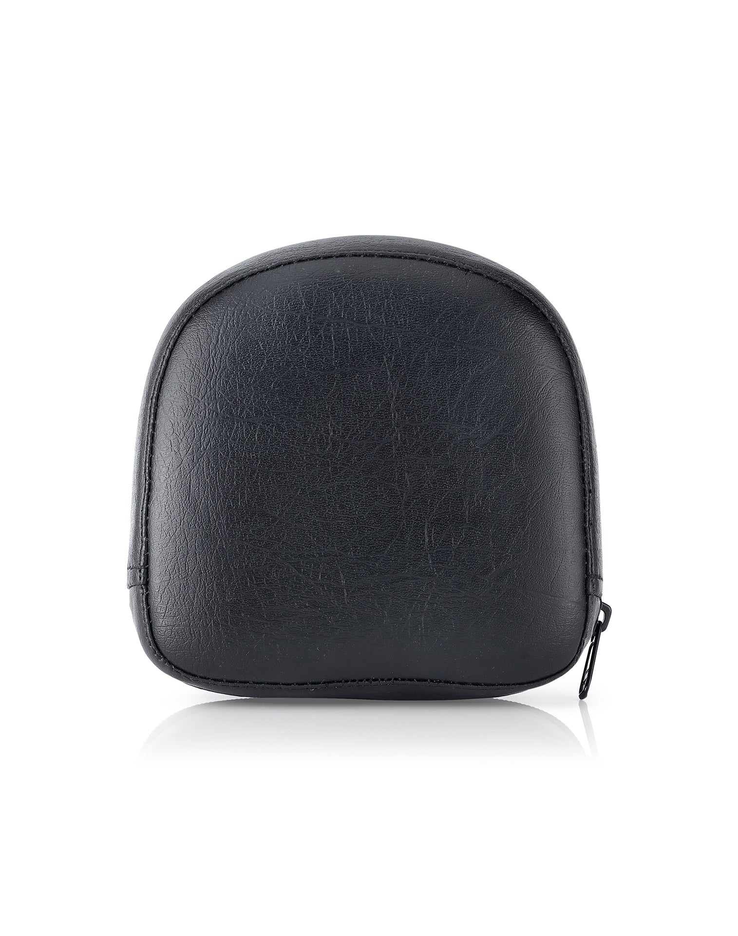 Viking Iron Born Plain Leather Short Motorcycle Backrest Pad for Harle