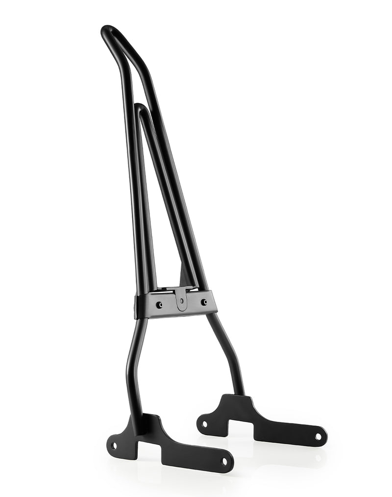 Viking Iron Born Blade 25" Sissy Bar with Foldable Luggage Rack for ...
