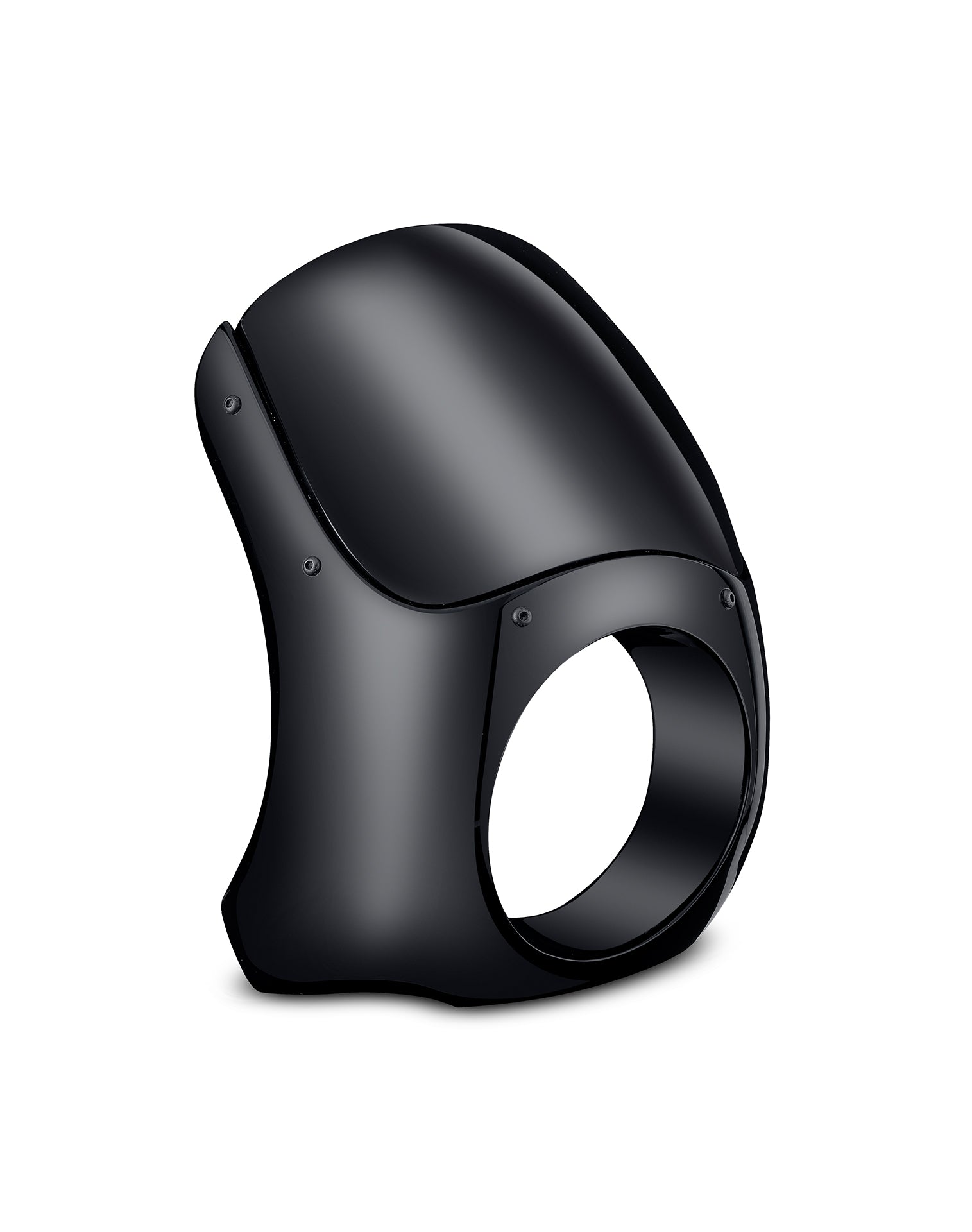 Viking Bronco Gloss Black Harley Dyna Low Rider FXDL Motorcycle Fairing