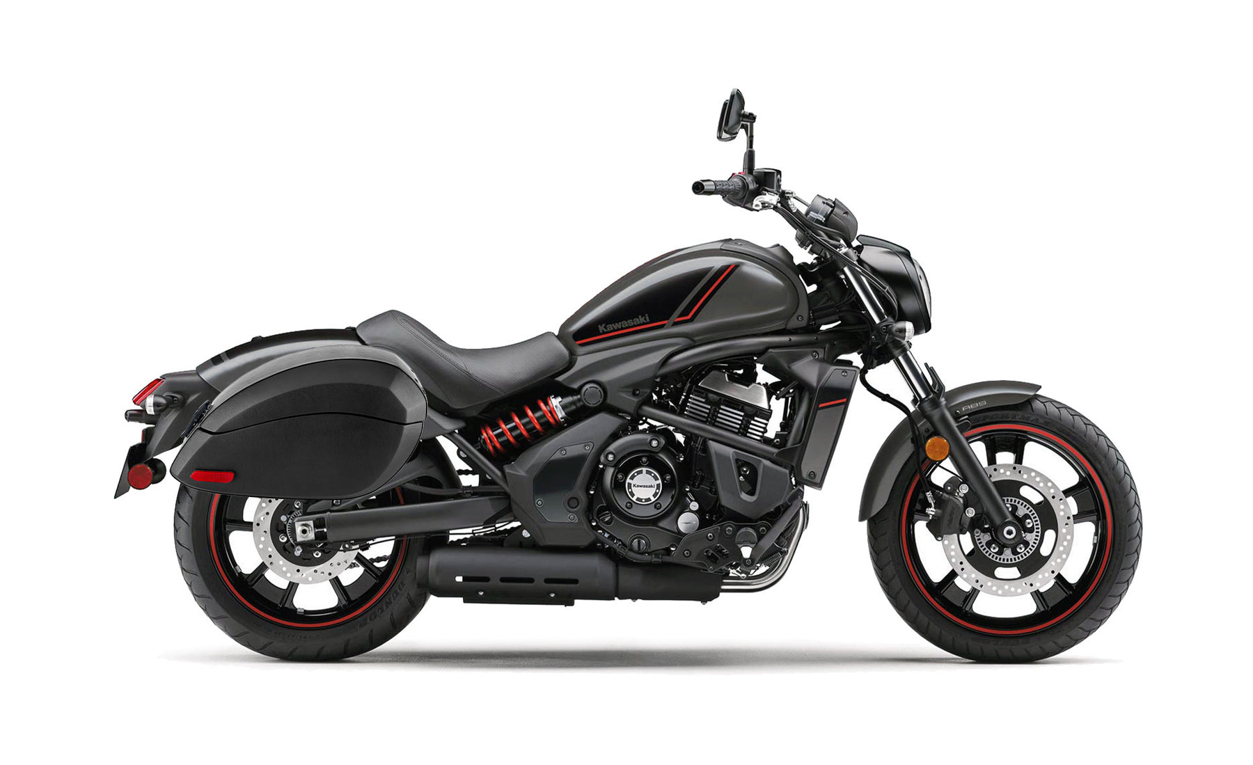 28L - Phantom Large Kawasaki Vulcan S VN650 Leather Wrapped Motorcycle