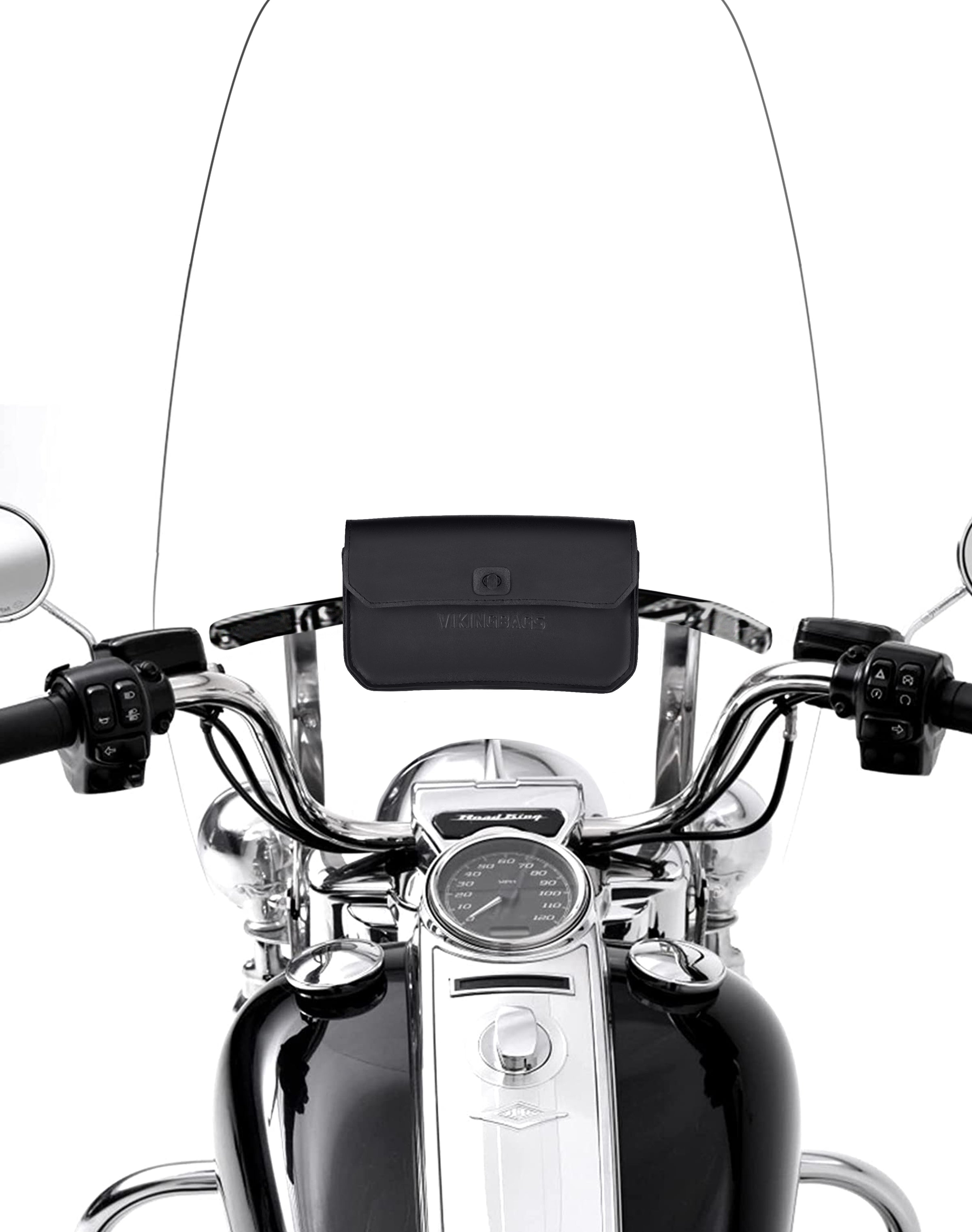 Viking Premium Motorcycle Windshield Bag